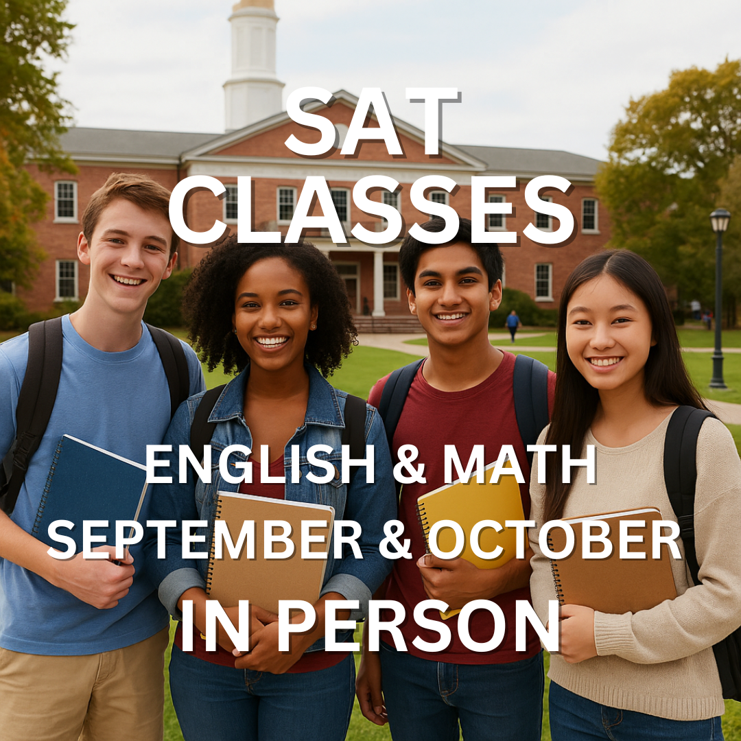 Fall SAT Classes - In Person (September & October) - Precision Test Prep