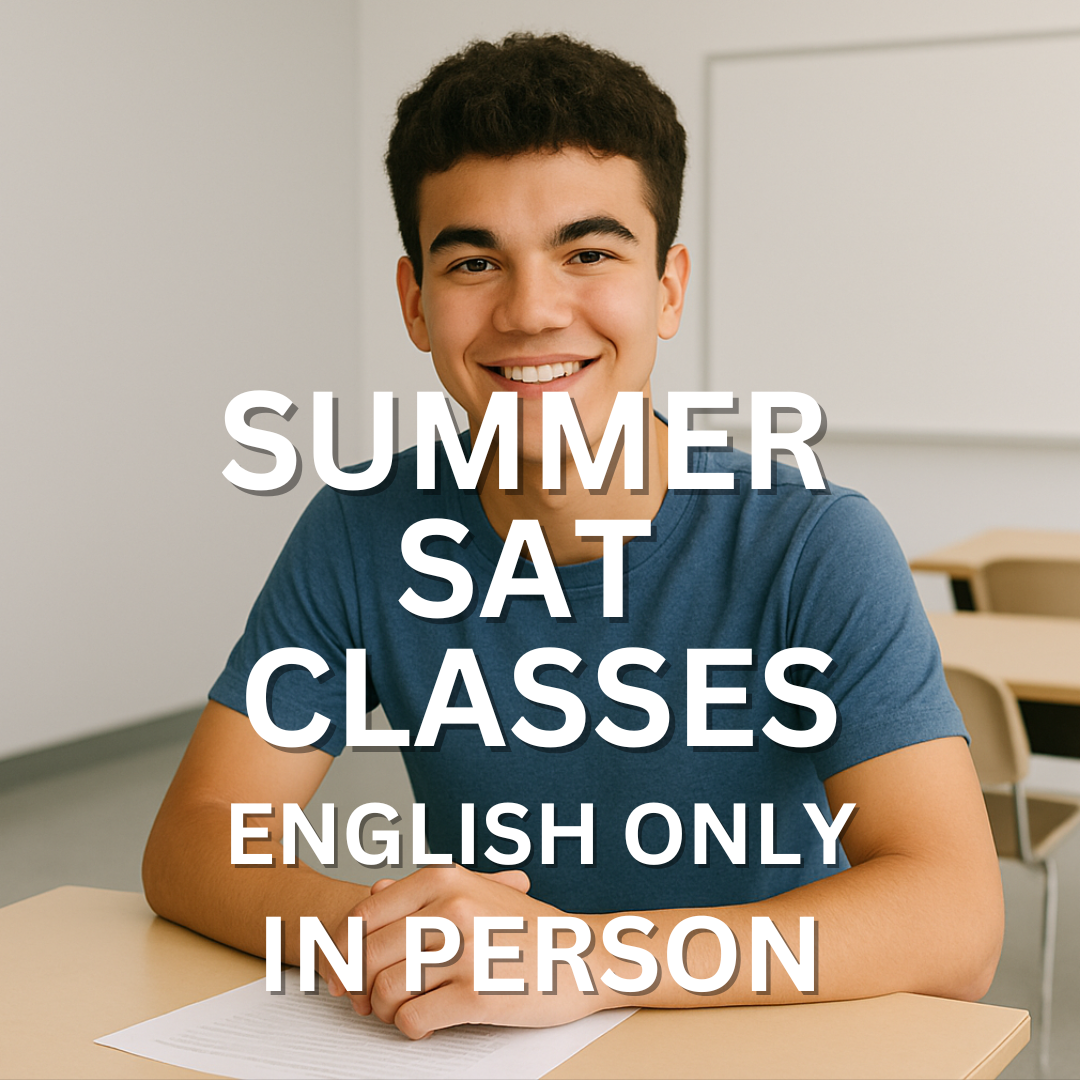 Summer SAT Classes - English Only - In Person - Precision Test Prep