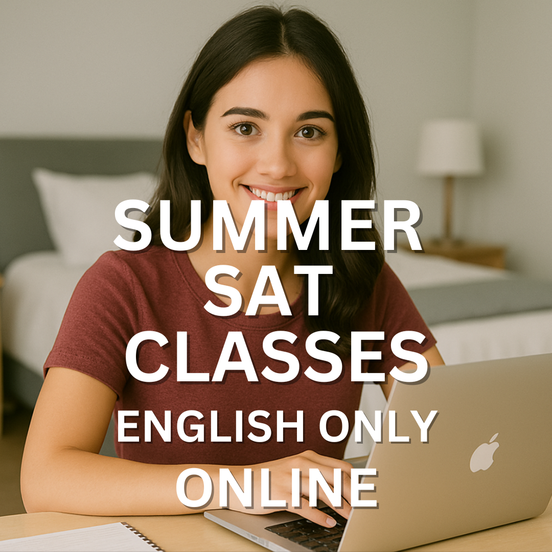 Summer SAT Classes - English Only - Online - Precision Test Prep